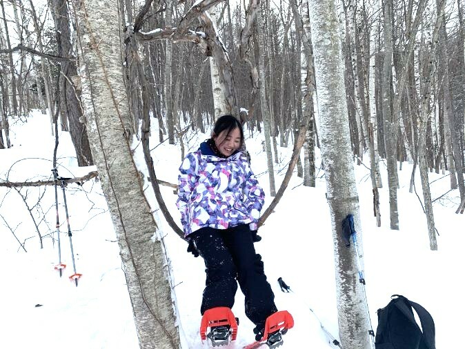 Snowshoeing in Otaru's Mt. Tengu (intermediate level) - WAmazing Play