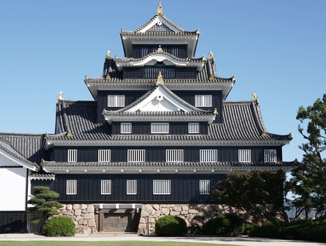 [Ages 6-14] Admission ticket to Okayama Castle Tenshukaku, a famous ...